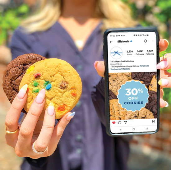 Tiff's Treats Cookie Delivery | Campus Cookie Crew